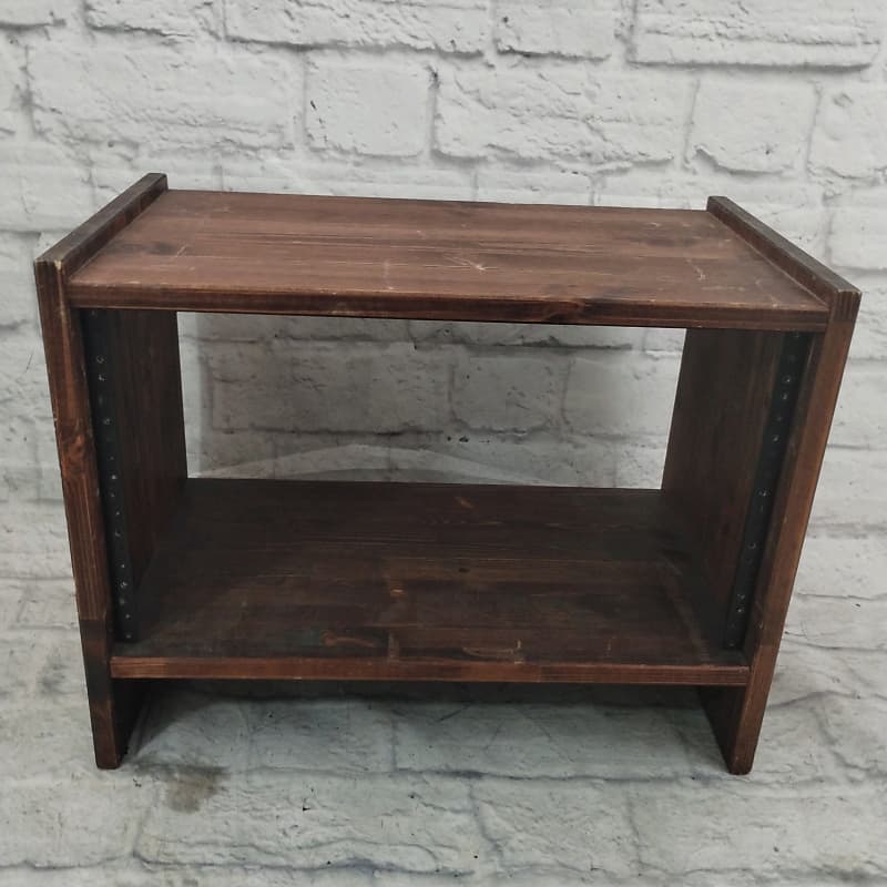 Unknown Wooden Studio 6U Rack Case | Reverb