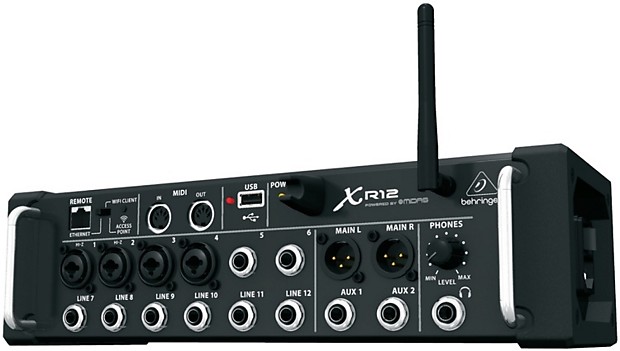 Behringer XR12 X Air 12-input Digital Mixer for iPad/Android | Reverb