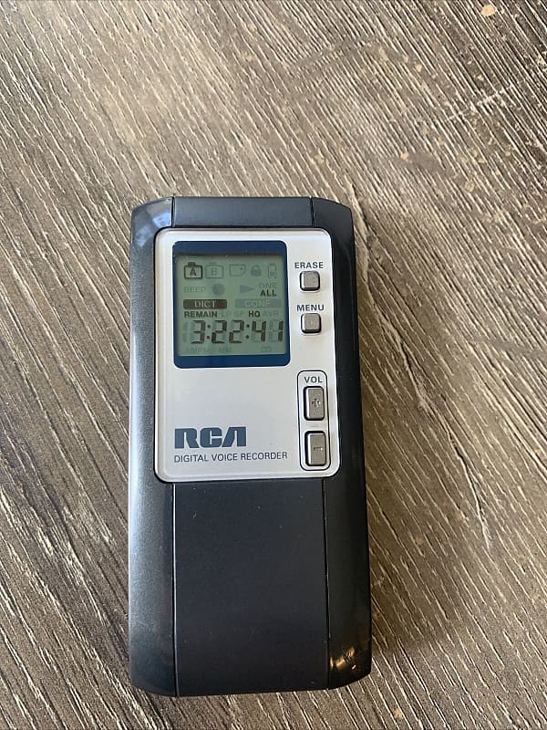 RCA RP5015A Handheld Portable Digital Voice Recorder 32MB LCD | Reverb