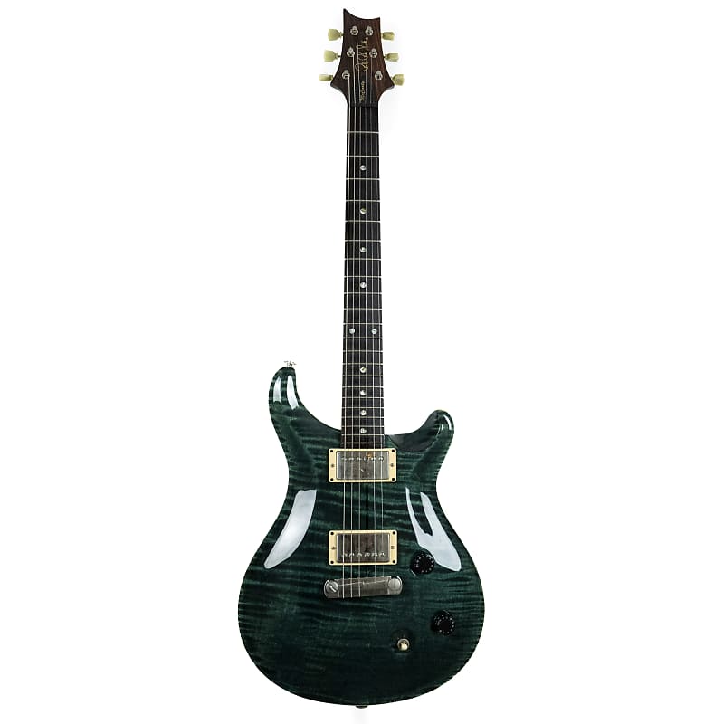 PRS 1998 McCarty Custom 22 Teal Black "10-Top" | Reverb