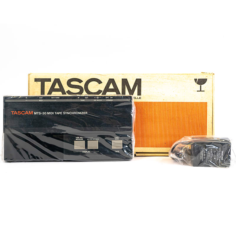 Tascam MTS-30 MTS30 MIDI Tape Synchronizer - Boxed Set - NOS | Reverb