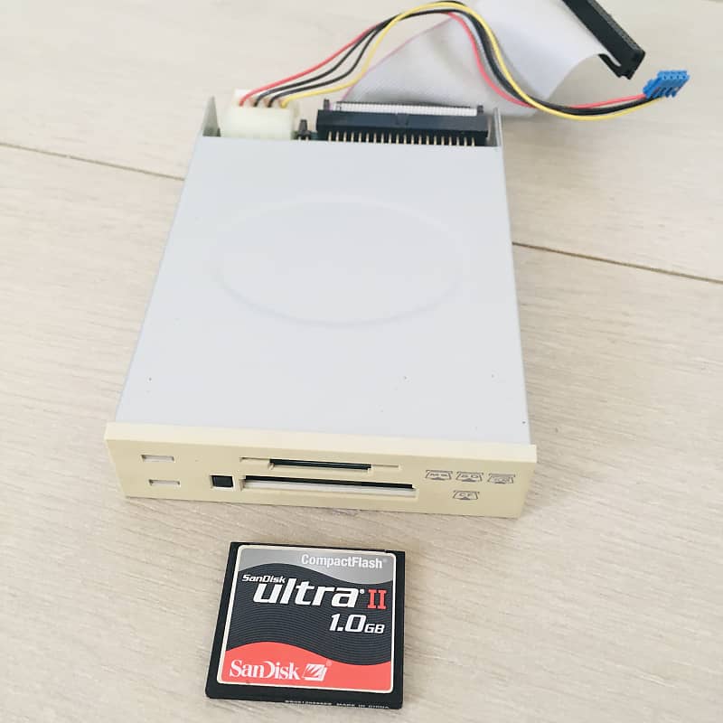 Akai MPC 2000XL CF card reader - hot swappable | Reverb