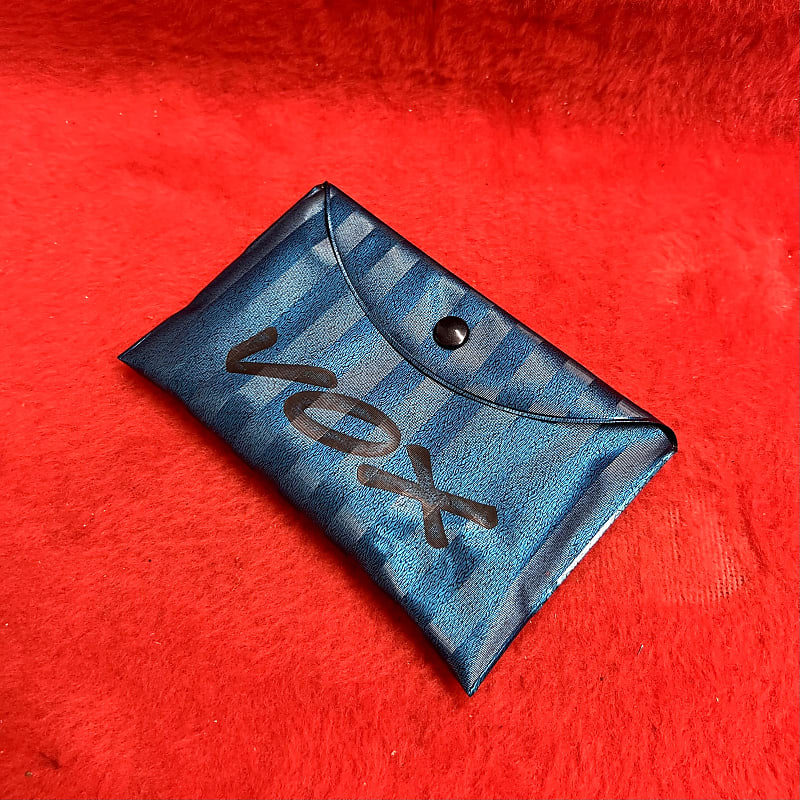 Vox Accessory bag c 1960’s Blue original vintage case candy | Reverb