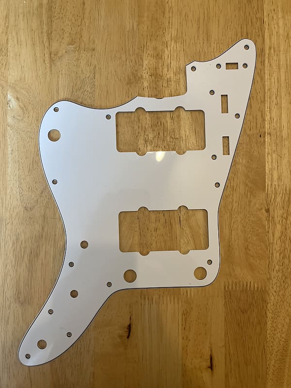 Left Handed Jazzmaster Pickguard White | Reverb