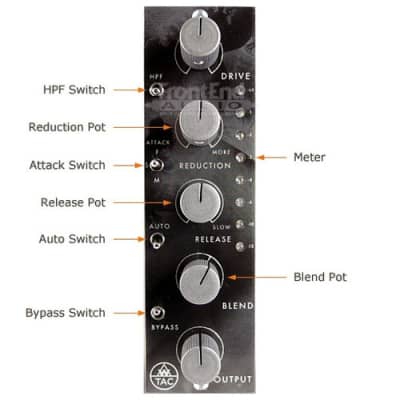 AwTAC Channel Compressor 500-Series Compressor (Used) | Reverb