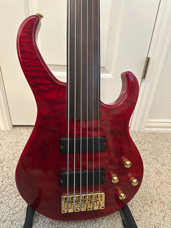 Brice 6 String Fretless Bass Very Good Condition | Reverb