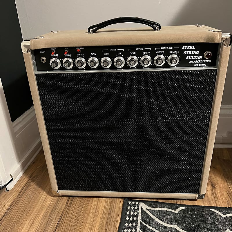 Amplified Nation Steel String Sultan 50w 2022 - Tan Suede | Reverb