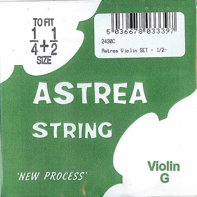 Astrea Violin String Set (4/4 3/4 size) | Reverb