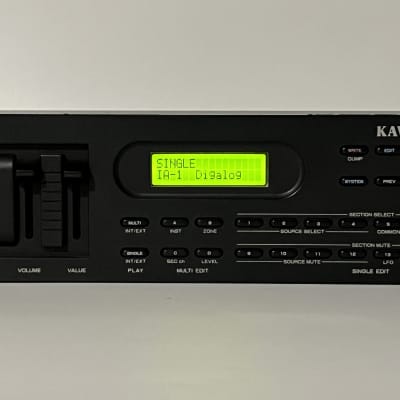 Kawai K4R w/Rack Ear, Power supply & New internal battery | Reverb