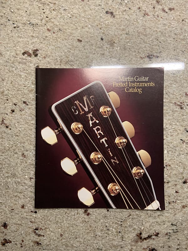 Vintage 1993 Martin Fretted Instruments Catalog! | Reverb