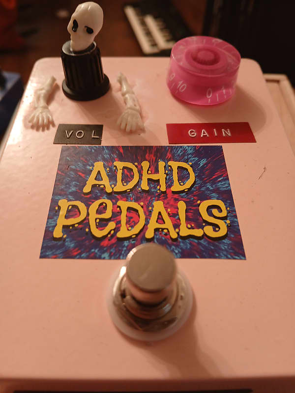 ADHD Pedals Acid Skeleton ( Fuzz / Distortion ) | Reverb