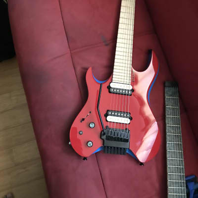 Kiesel Vader 7 String left handed 2019 with Dimarzio Tone | Reverb