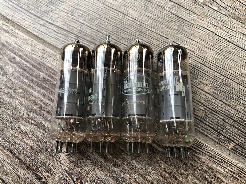 EL84 (6BQ5) MATSUSHITA Gray Plates Tubes & 5U4GB Rectifier | Reverb