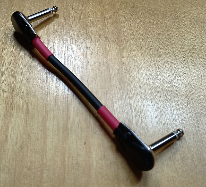 Custom Length Cables: Right Angle Pancake plug: 3-12" long | Reverb