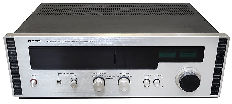Vintage Luxman RT-1220 Stereo Tuner | Reverb