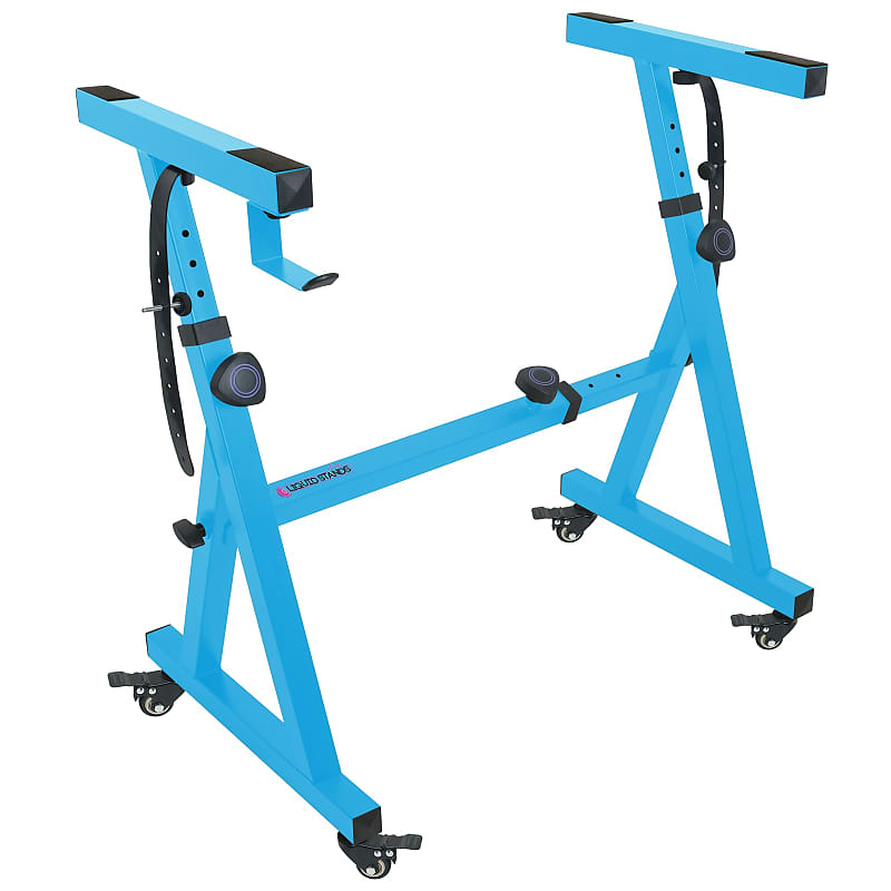 Liquid Stands Z-Style Keyboard Stand with Wheels - Portable, | Reverb