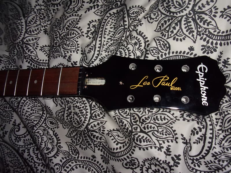 Empty Epiphone Project LP Les Paul Special II Gloss Black | Reverb