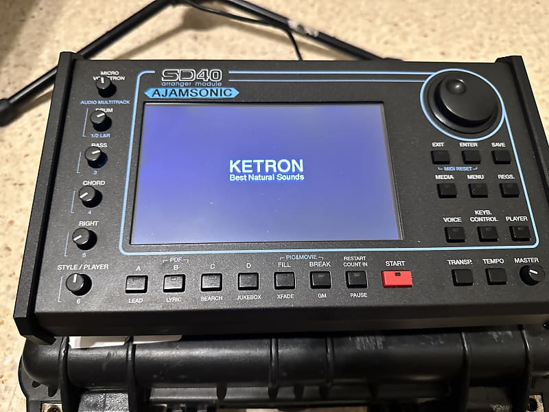 Ketron SD-40 Ajamsonic | Reverb