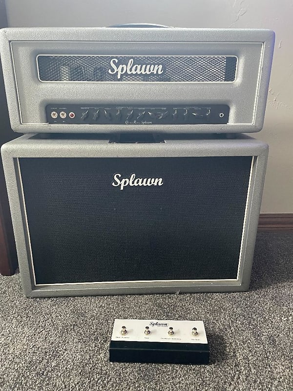 Splawn Quickrod 100 Watt Head & 2x12 Cab- Gray | Reverb