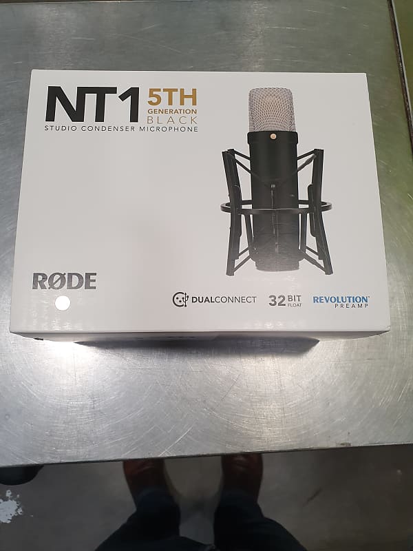 RODE NT1 5TH GENERATION BLACK 2023 - NOIR | Reverb
