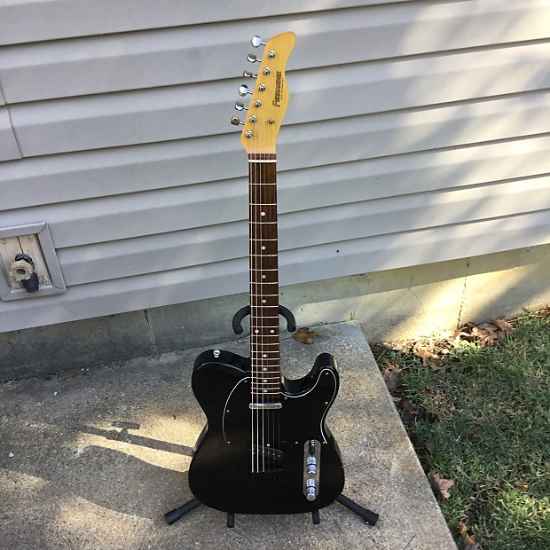 Fernandes Telecaster Black/black | Reverb