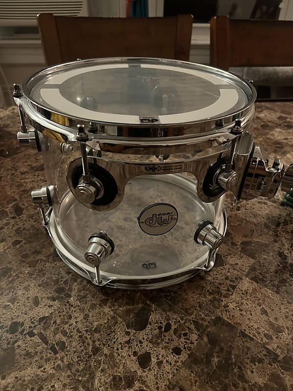DW Design Series Acrylic 8x10" Rack Tom | Reverb