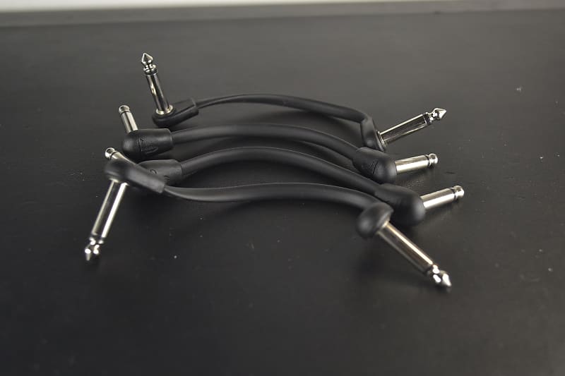 Tourtech Flat Right Angled Patch Cable, 10CM x 4 2020s - | Reverb