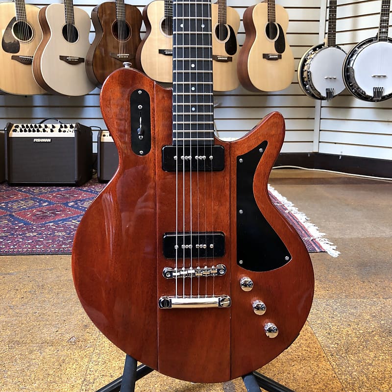 Eastman Juliet P-90 Solid Body Electric Guitar Vintage Red | Reverb