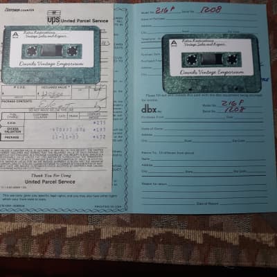 DBX Model 216 with eight dual channel DBX 310D cards 1980 | Reverb