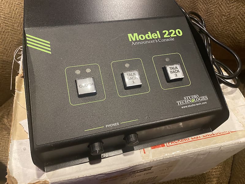 Studio technologies Model 220 Announcer console | Reverb