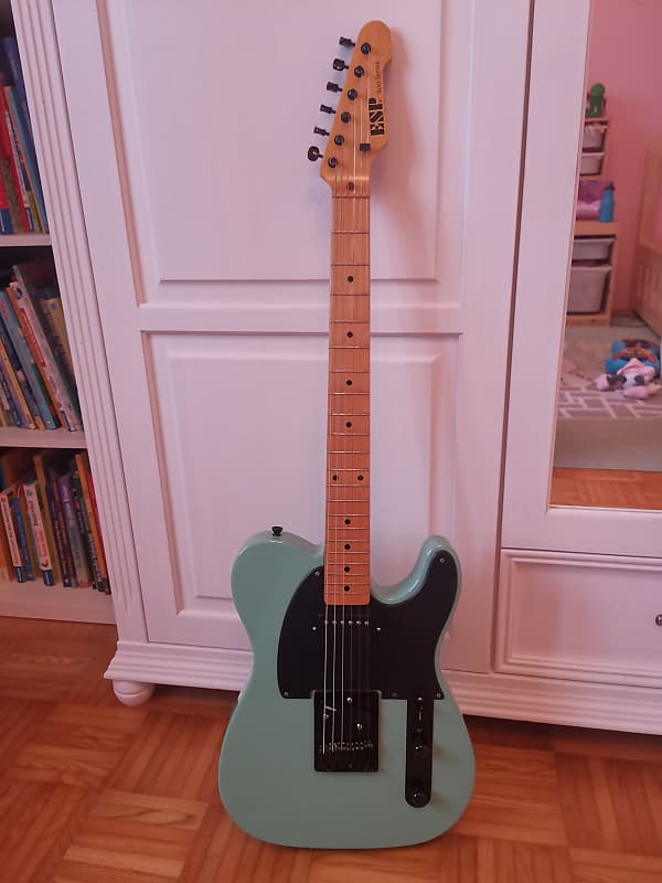 ESP 400 Telecaster 1991 - Turquoise | Reverb