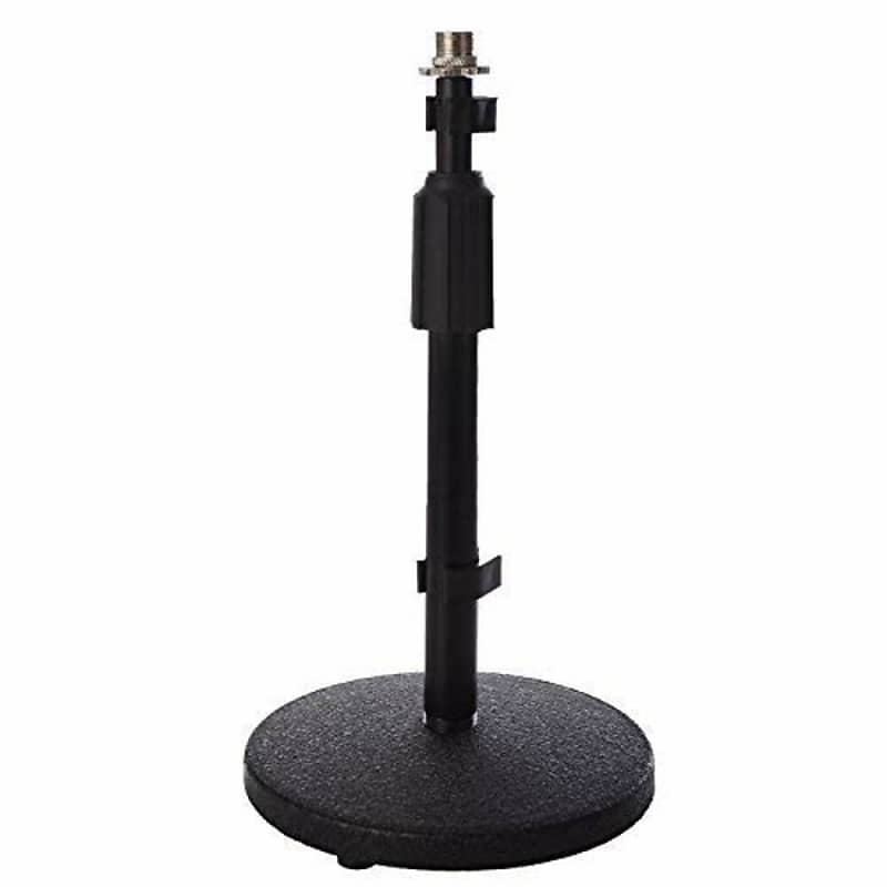 LyxPro Desktop Microphone Stand - 9"-14" Adjustable Height | Reverb