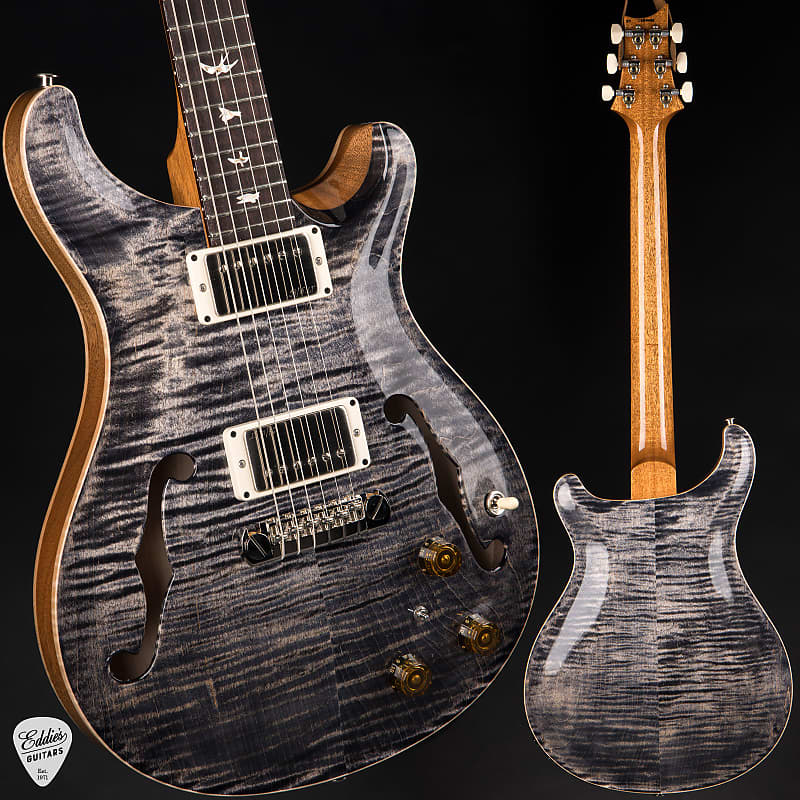 PRS Hollowbody II Piezo - Charcoal | Reverb