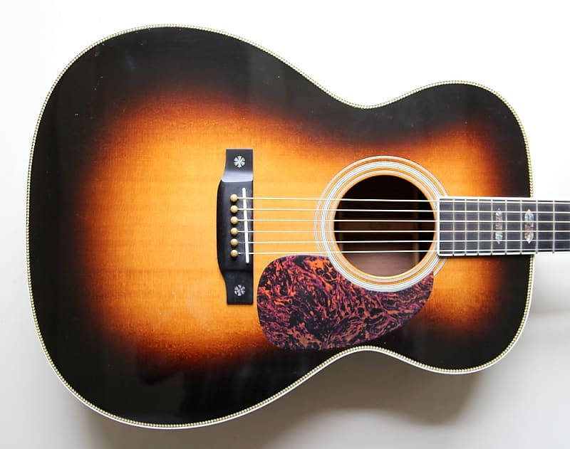 2005 Martin J35 (45 Style) Custom - Sunburst | Reverb
