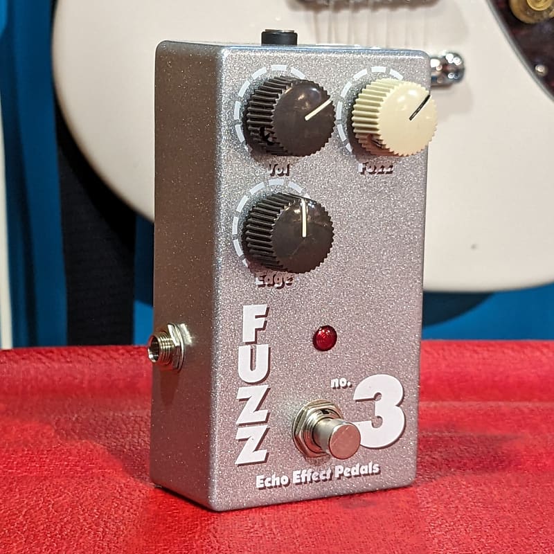 Echo Effect Pedals Fuzz 3 2023 - Sparkling Silver | Reverb
