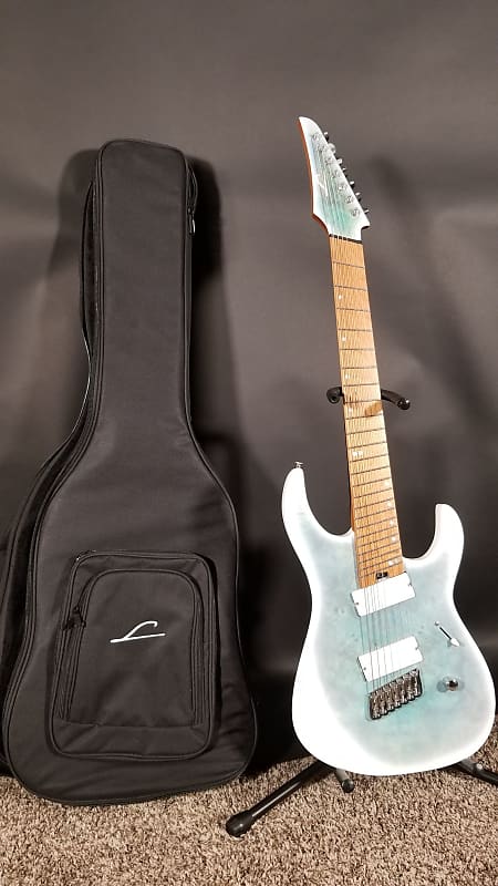 Legator N7FOD Multi-Scale 7-String Guitar 2020 Arctic Blue | Reverb
