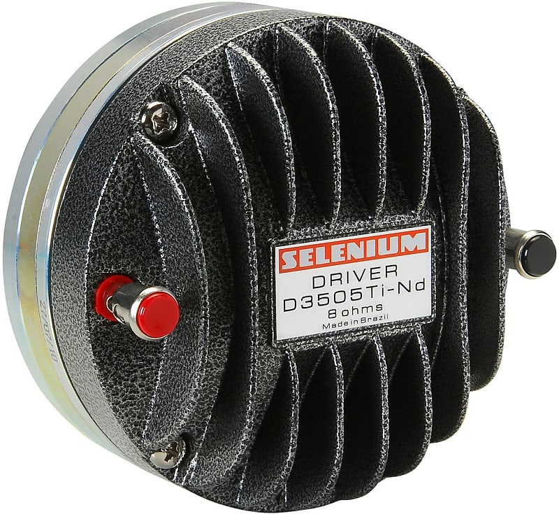 Selenium Titanium 4-Bolt 8 Ohm 2" Neo Horn Driver - | Reverb