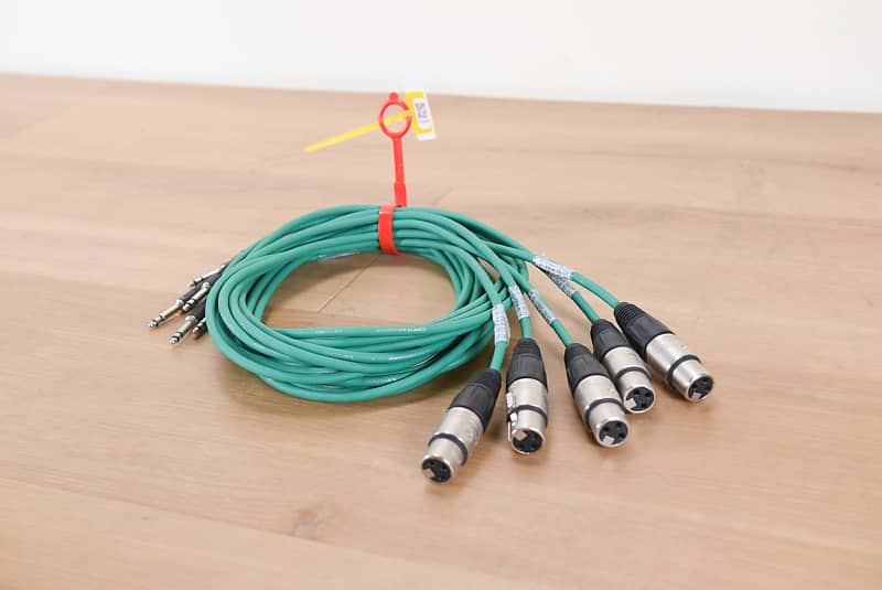 Neutrik Female XLR to TT Patch Cables (5-Count) (church | Reverb