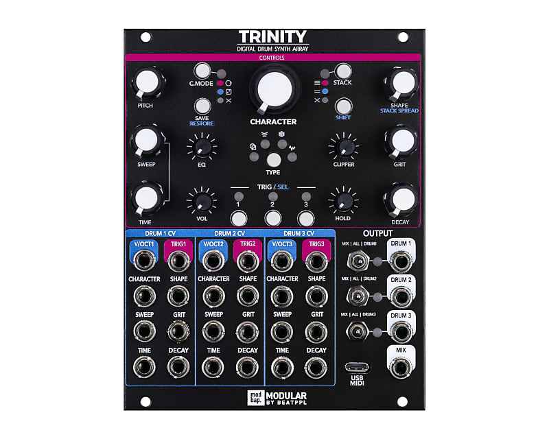 Modbap Modular Trinity Digital Drum Synth Array | Reverb