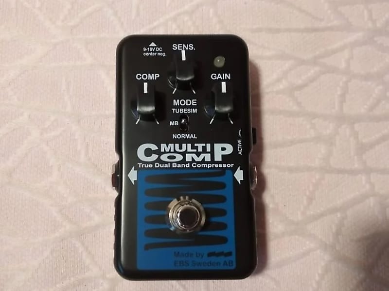 EBS MultiComp Blue Label Pedal | Reverb UK