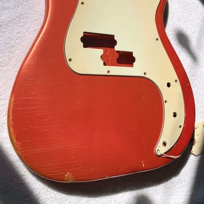 P Bass BODY CUSTOM ORDER ASH or ALDER includes Aged Patina | Reverb