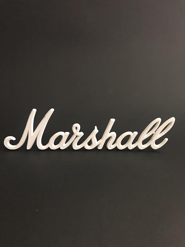 Marshall Amp Name Badge Marshall Amp | Reverb