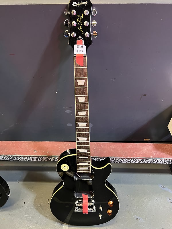 Epiphone Les Paul - Black | Reverb