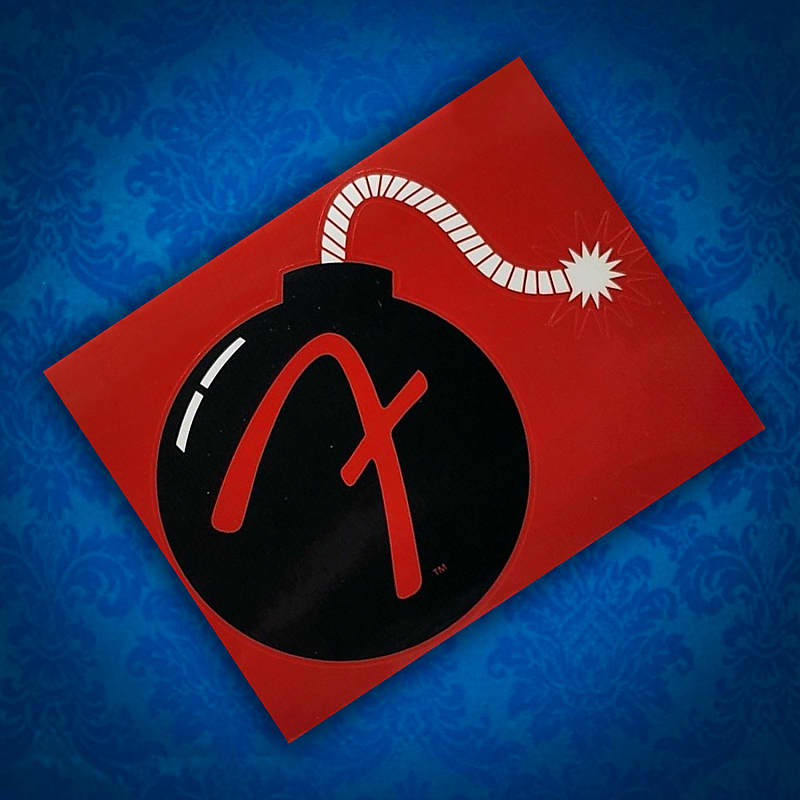 FENDER STICKER INSANELY RARE "BOMB" LIMITED EDITION GUITAR | Reverb UK