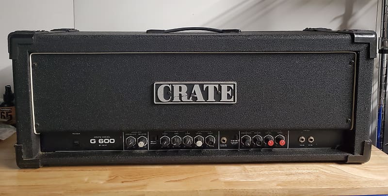 Crate G600 60W Solid State Guitar Amp Head | Reverb
