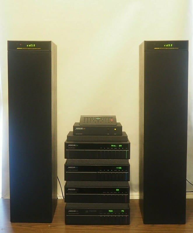 Meridian DSP 5000 Speakers; 500 Compact Disc CD; 504 Tuner; | Reverb