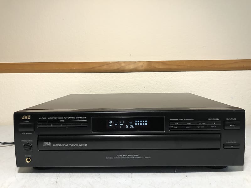JVC XL-F108BK CD Changer 5 Compact Disc Player HiFi Stereo | Reverb