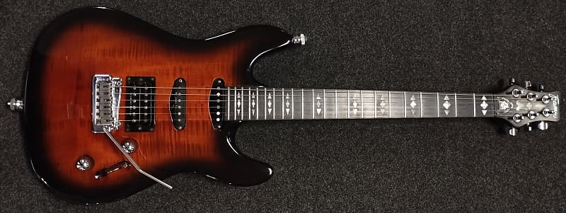 Framus Diablo custom 2007 - Honeyburst | Reverb Australia