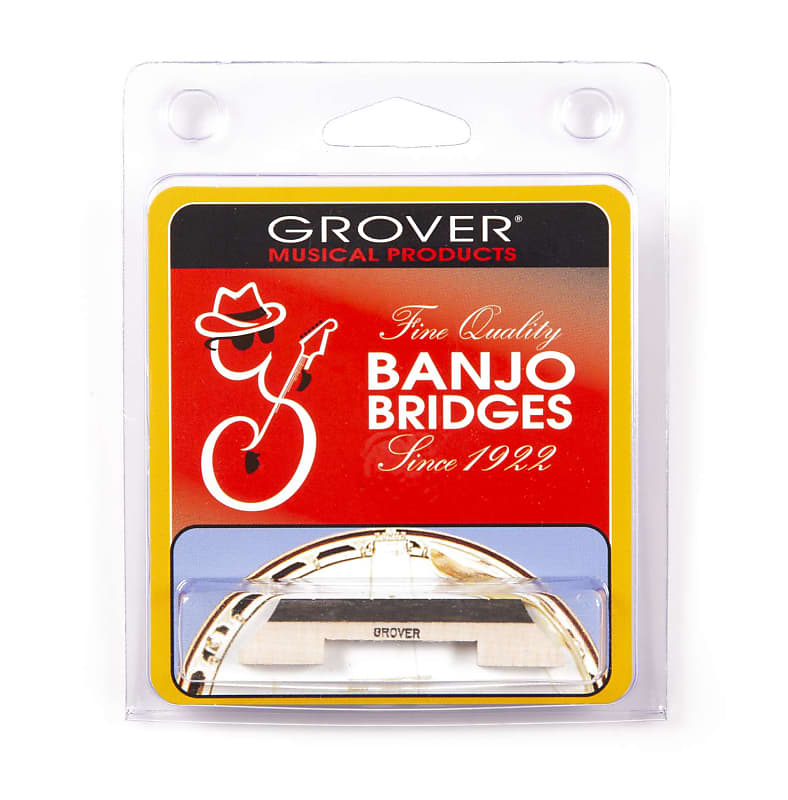 Genuine Grover Bridge for Tenor Banjo, Leader 1/2 inch | Reverb