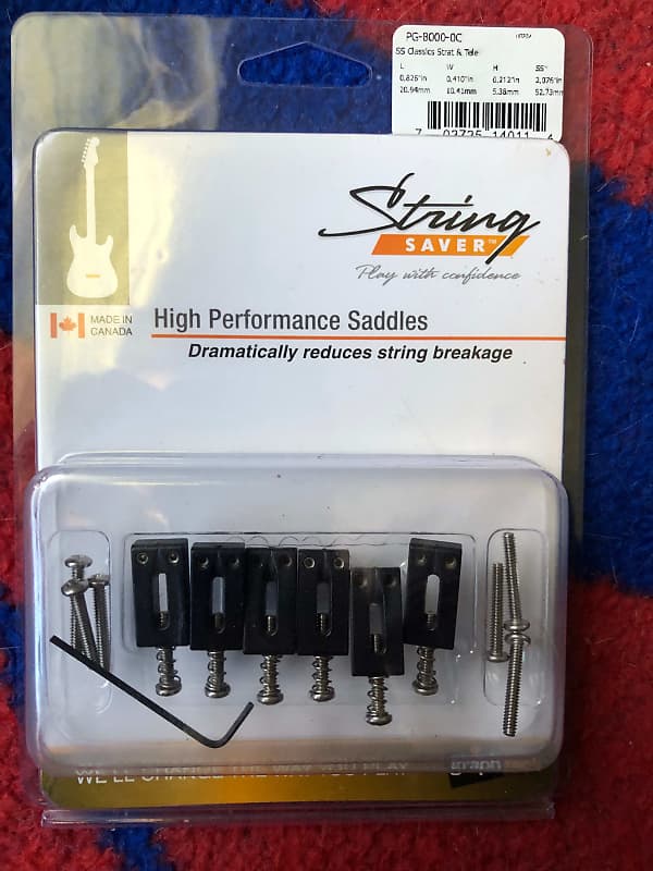 Graph Tech String Saver Saddles for import models | Reverb